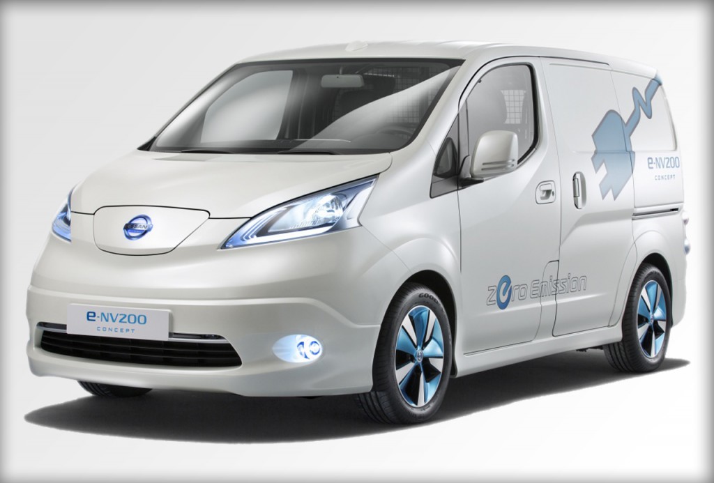 The Nissan e-NV200
